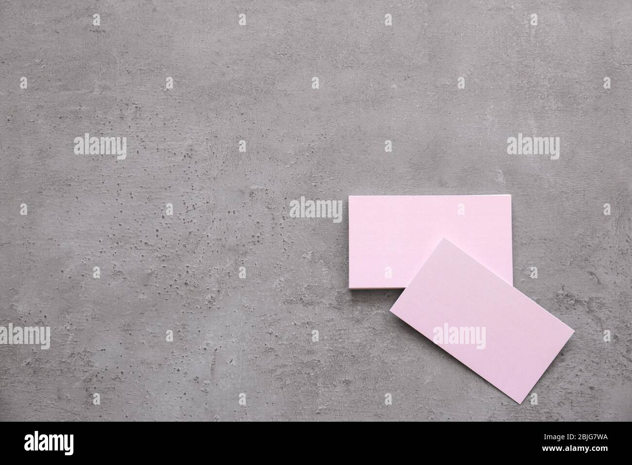 Set of blank items for branding on light background Stock Photo - Alamy