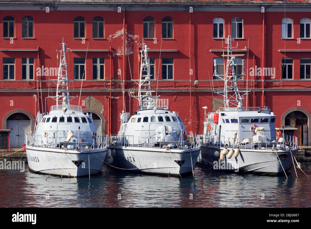 Navy ships, Port of Naples, Campania, Italy, Europe Stock Photo - Alamy