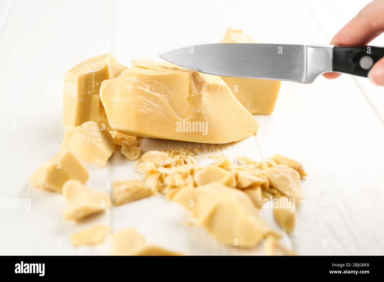 Cutting the butter hi-res stock photography and images - Alamy