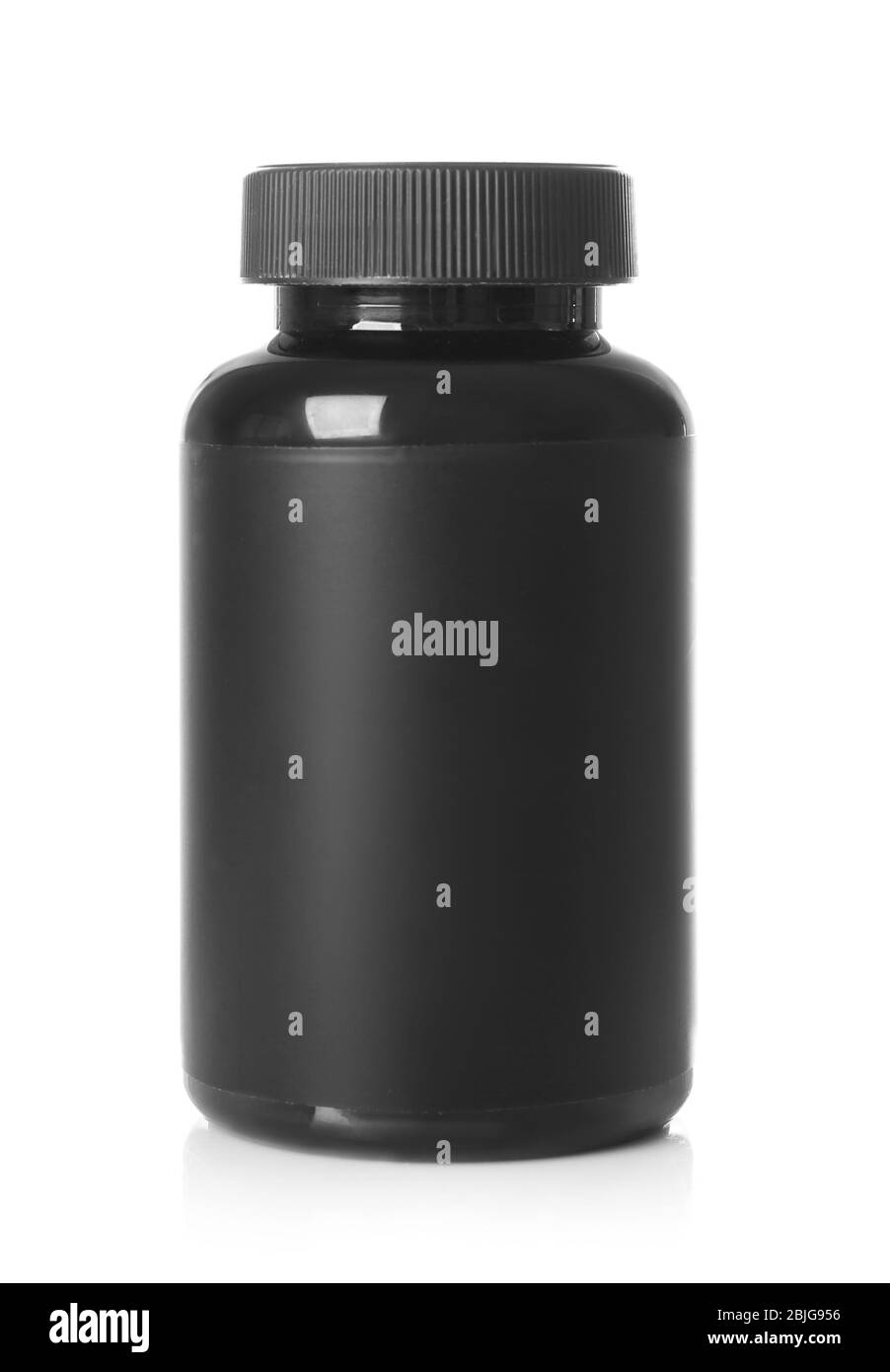 Black plastic jar mockup Black and White Stock Photos & Images - Alamy