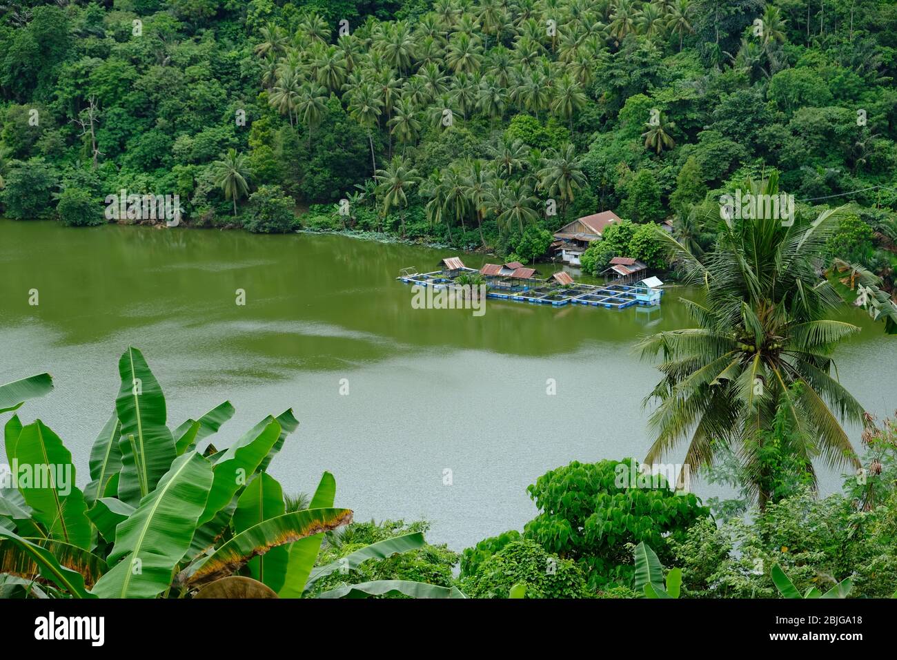Ternate Indonesia - Lake Danau Ngade Stock Photo - Alamy