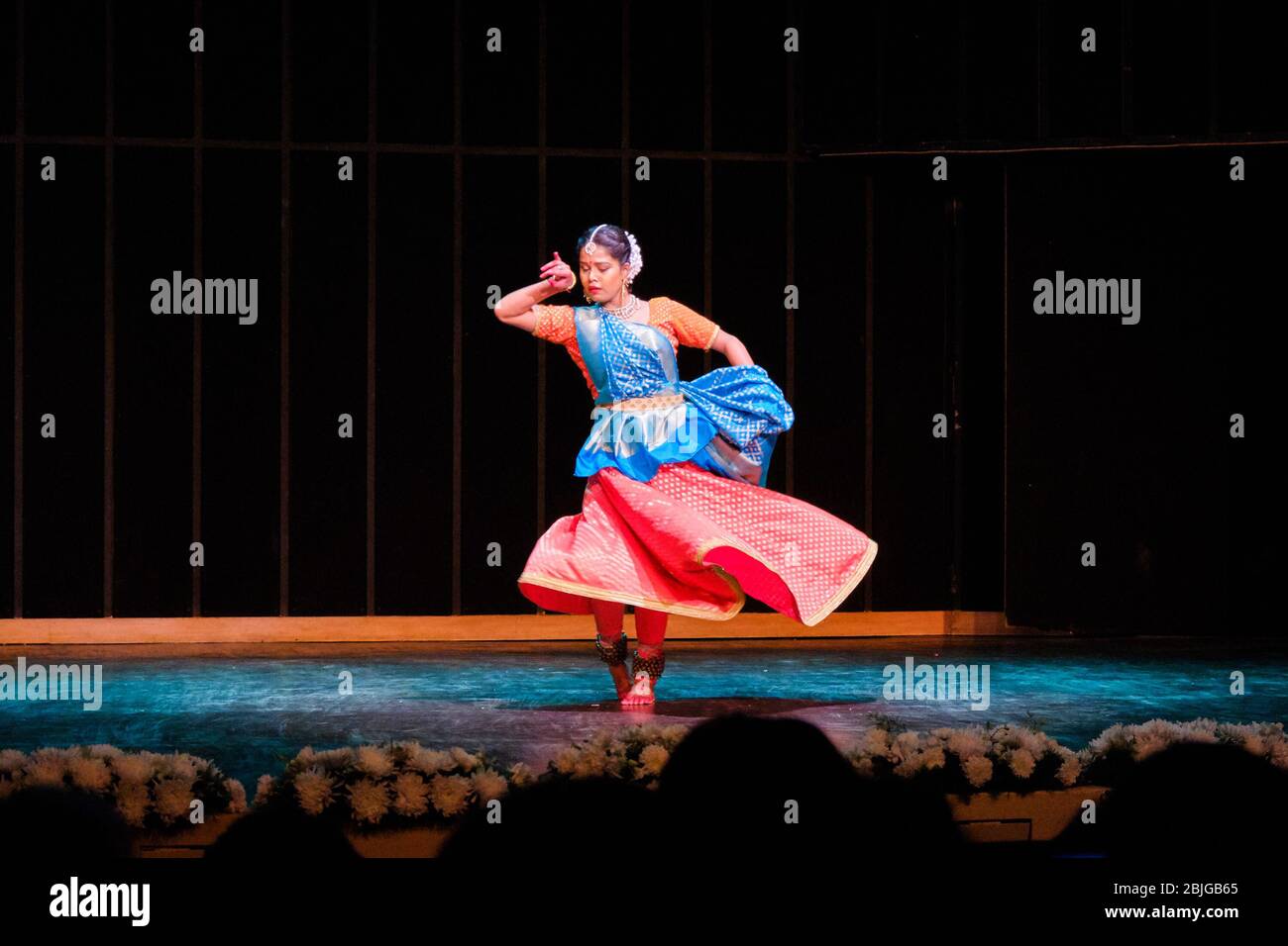 Delhi / India - September 30, 2019: Classical Indian Kathak dance ...