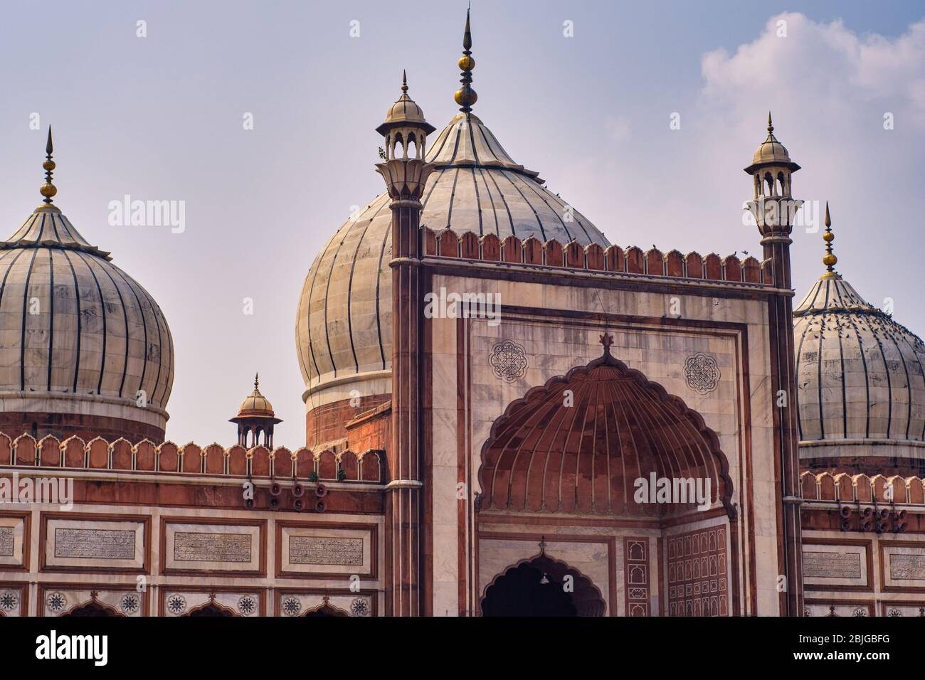 Masjid E Jahan Numa Jama Masjid Mosque In Old Delhi One Of The