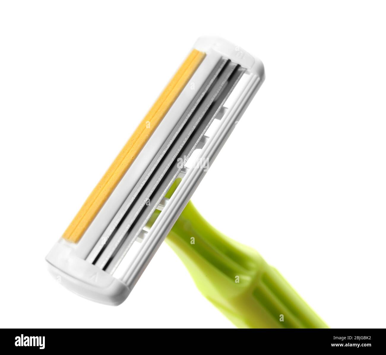 Safety razor on white background, closeup Stock Photo - Alamy