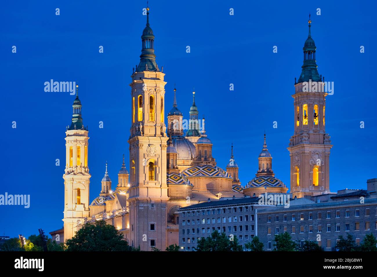 Zaragoza landmarks hi-res stock photography and images - Alamy