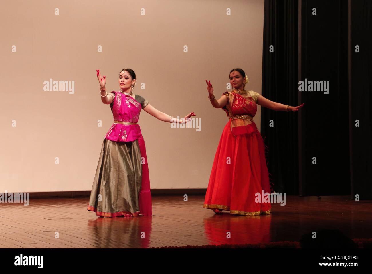 Delhi / India - October 2019: Classical Indian Kathak dance performance ...