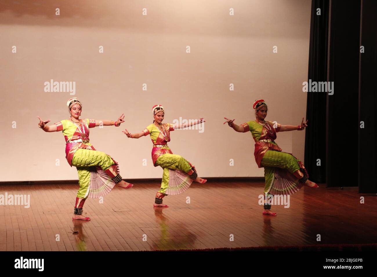 Delhi / India - October 2019: Classical Indian Kathak dance performance ...