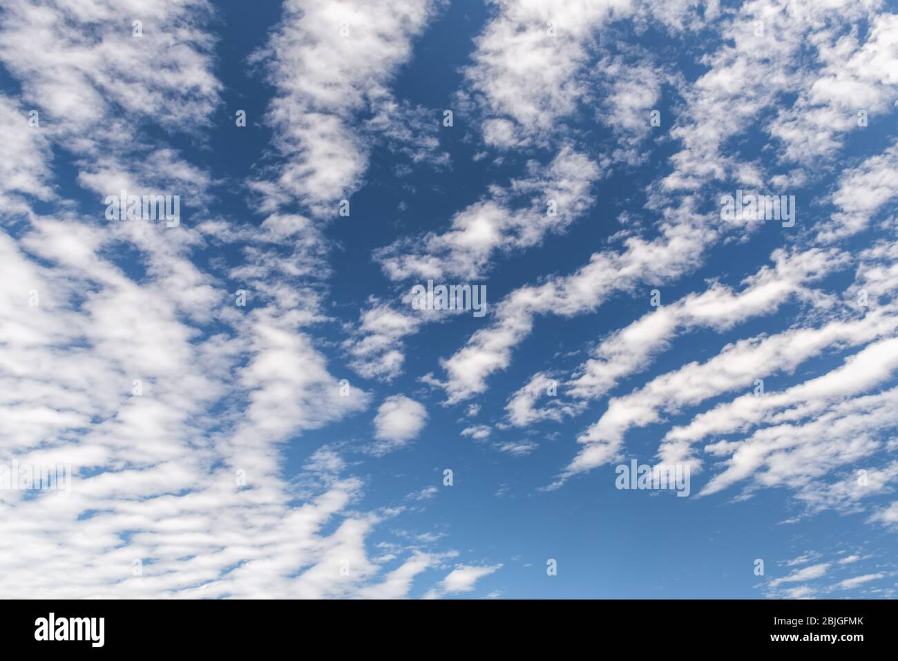 Clouds Sky With Sunny Weather Background, Panorama Scenery of Nature ...