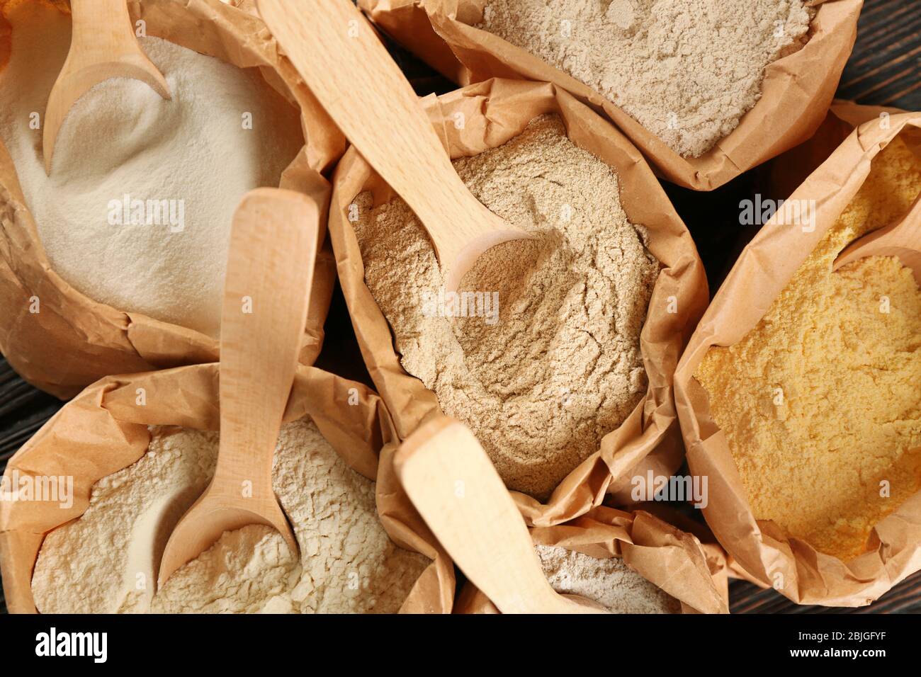 Types of flour hi-res stock photography and images - Alamy