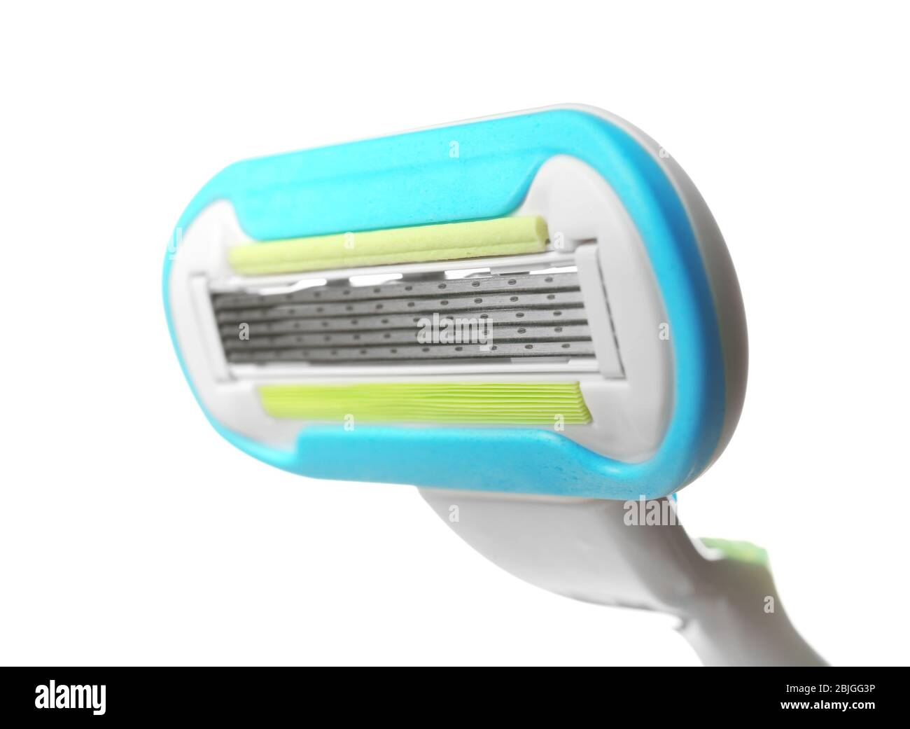Safety razor on white background, closeup Stock Photo - Alamy