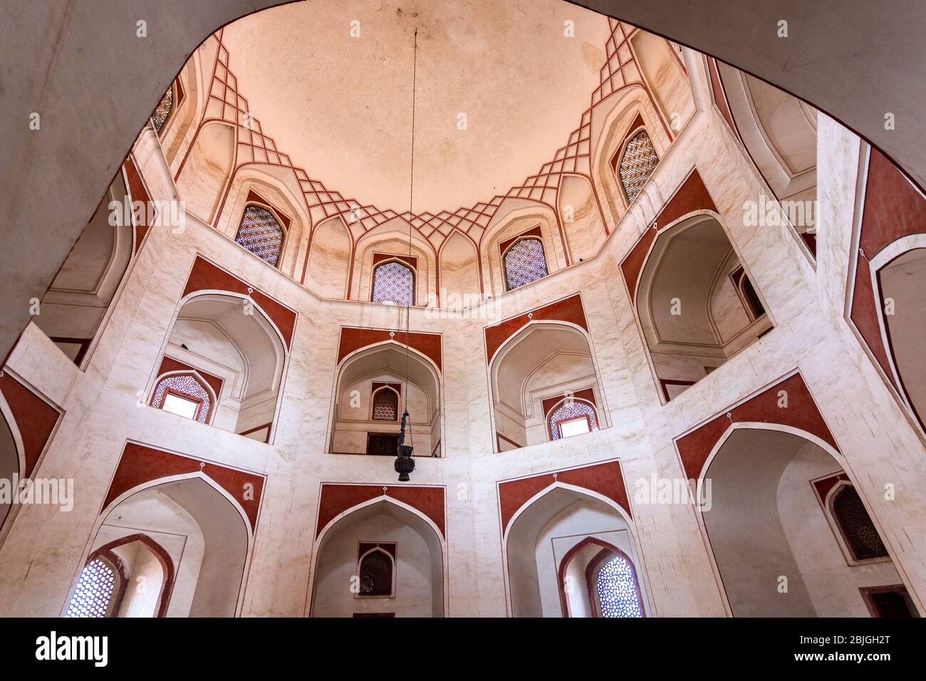Interior of humayuns tomb hi-res stock photography and images - Alamy