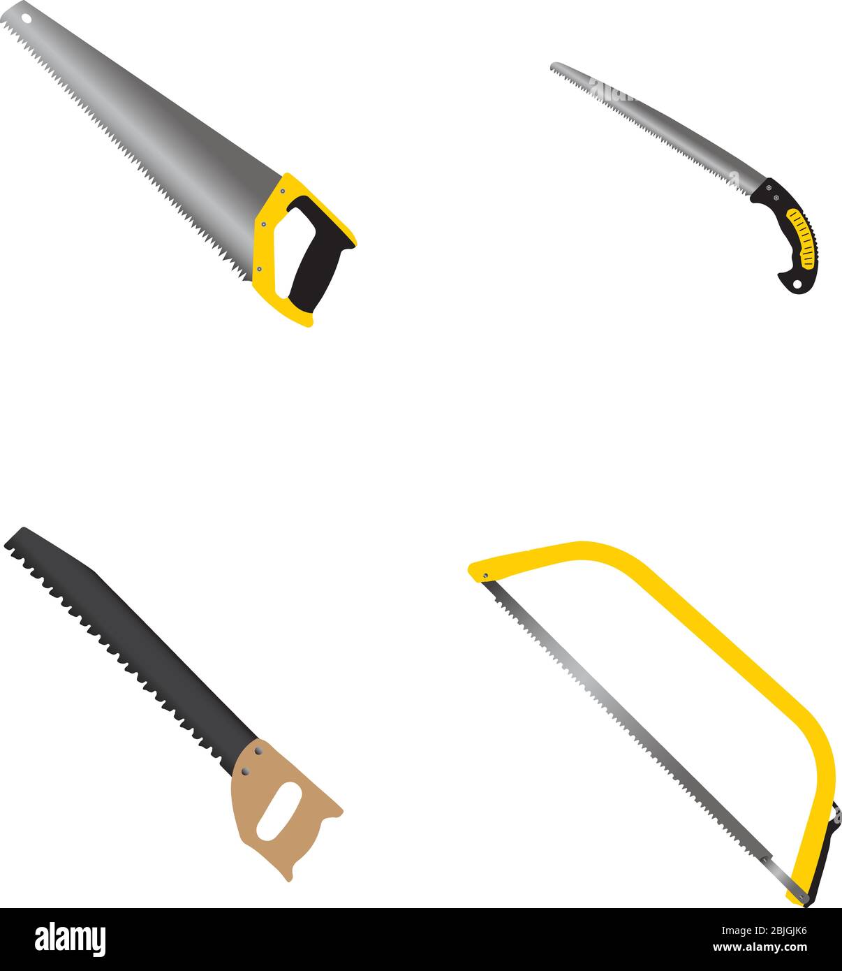 Cartoon hacksaw hi-res stock photography and images - Alamy