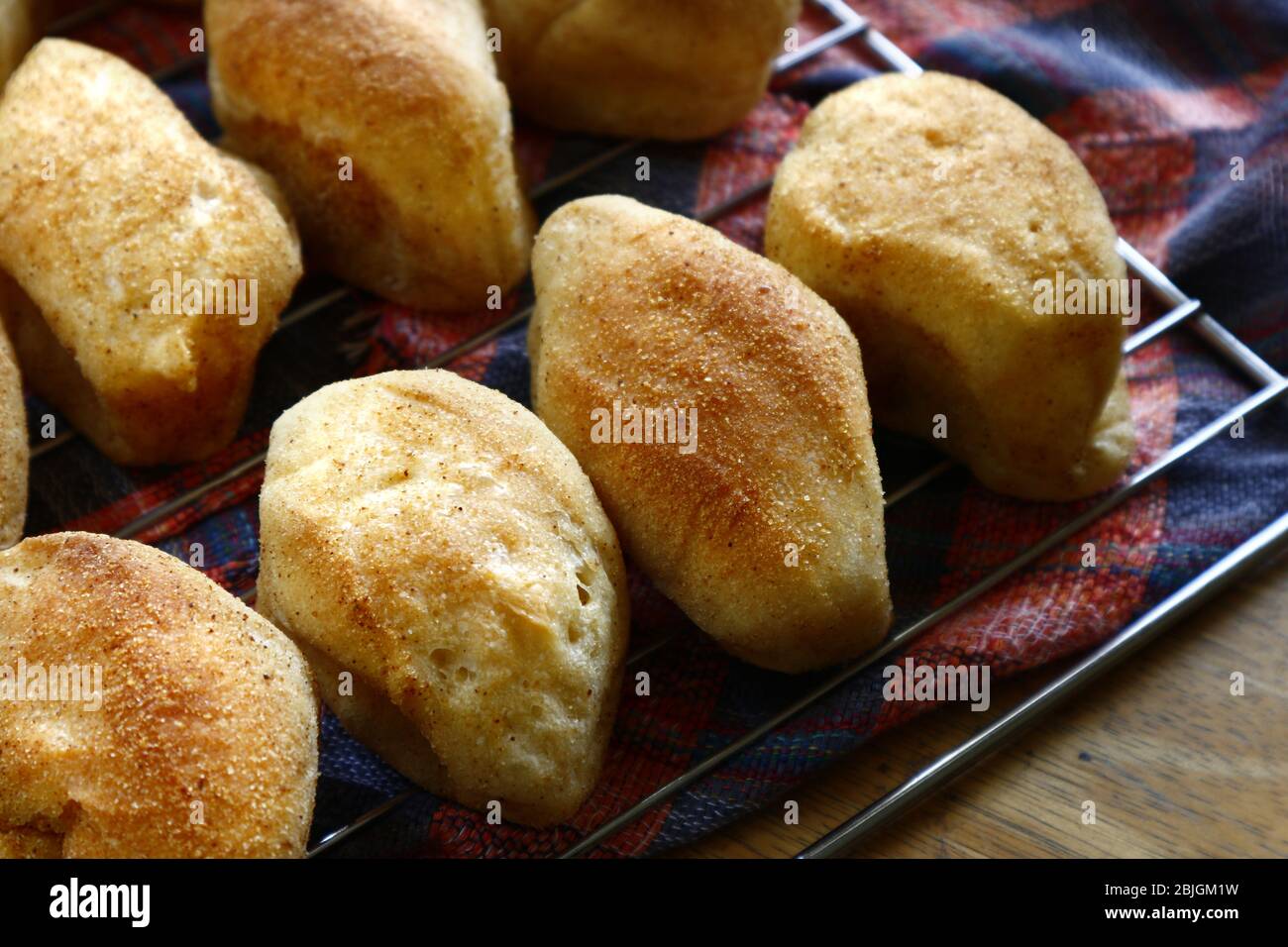 Photo of freshly baked Filipino bread called Pan de sal or Bread of ...