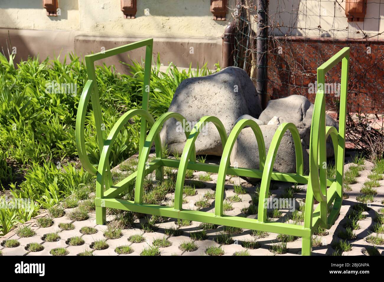 Empty Bicycle Rack High Resolution Stock Photography and Images - Alamy