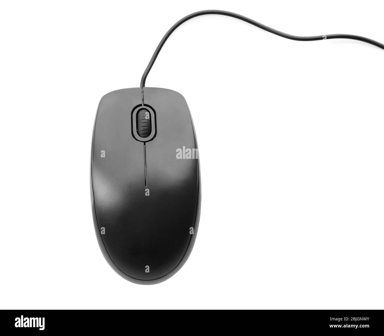 Modern computer mouse on white background Stock Photo - Alamy