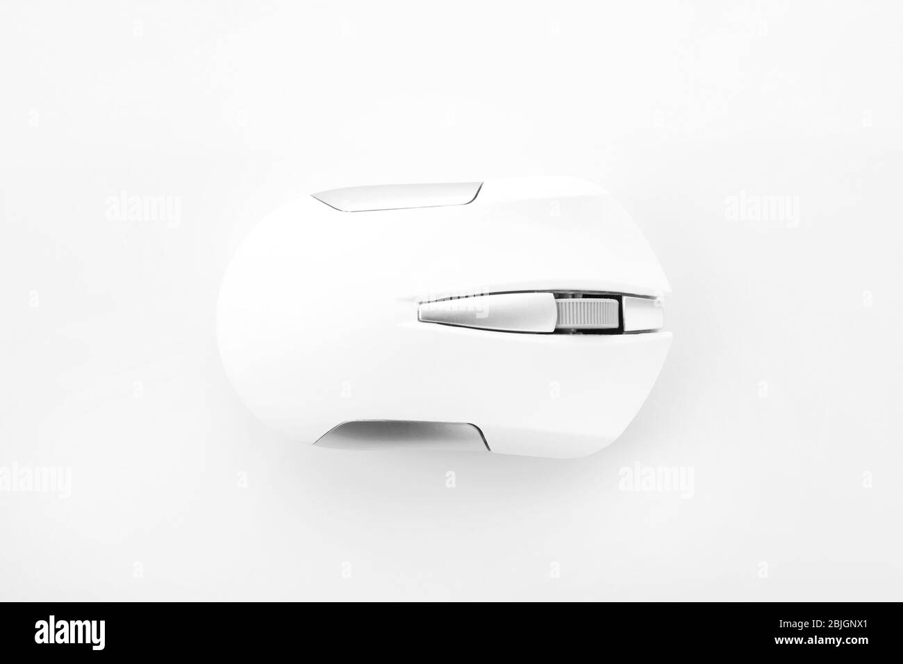 Wireless computer mouse on white background Stock Photo - Alamy