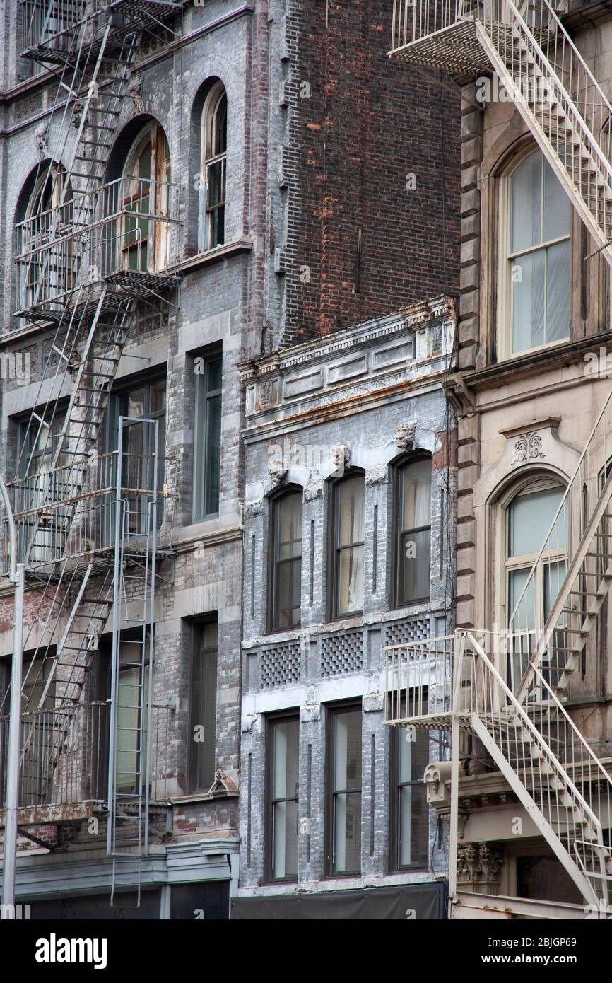 Classic Soho buildings in New York City Stock Photo - Alamy