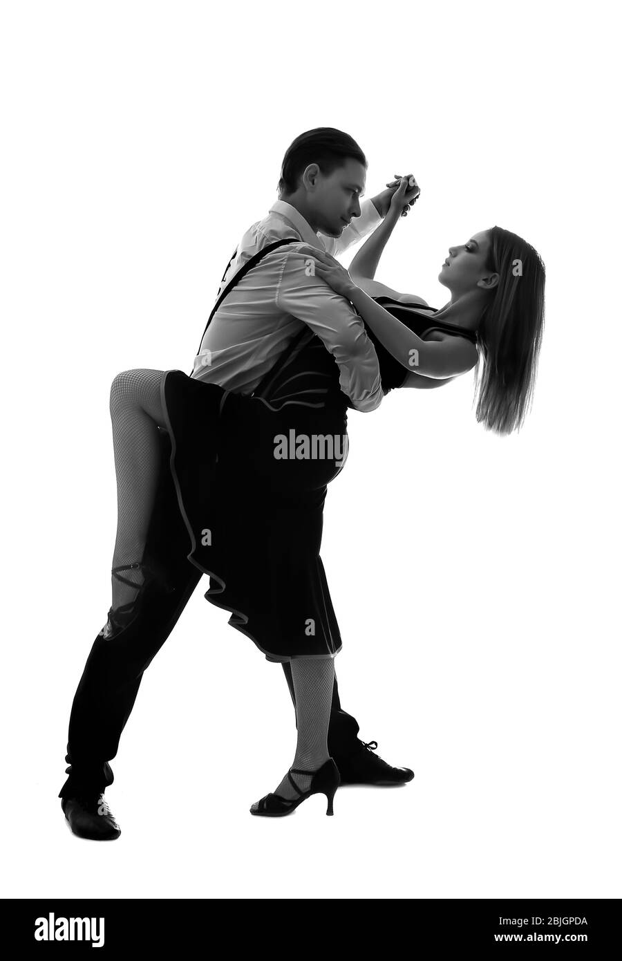 Young woman sport dress Black and White Stock Photos & Images - Alamy