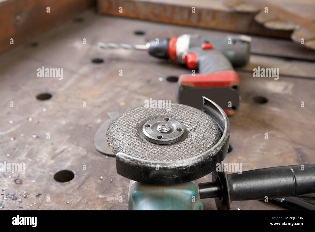 Grinder machine shop tools hi-res stock photography and images - Alamy