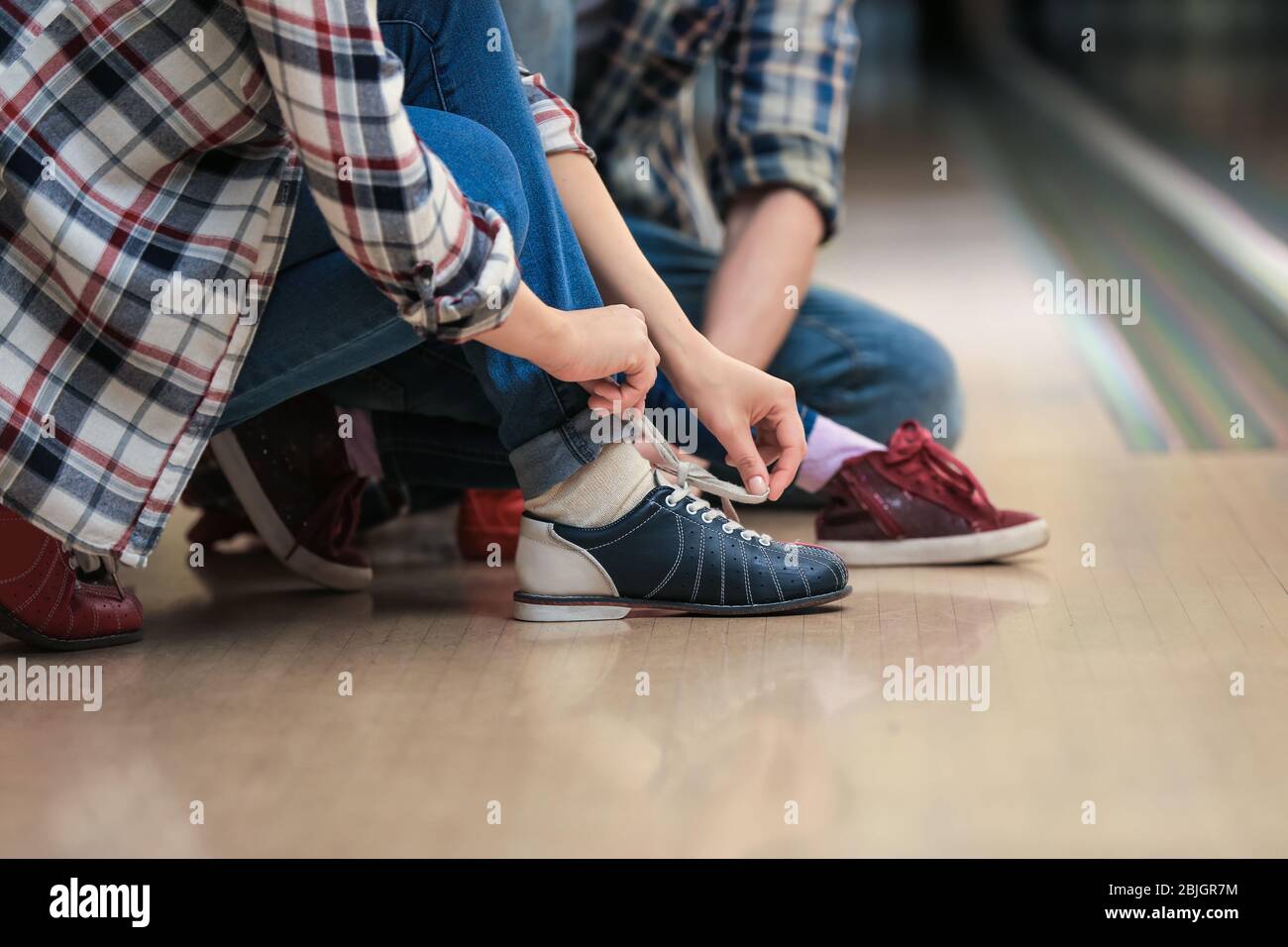 Changing shoes hi-res stock photography and images - Alamy