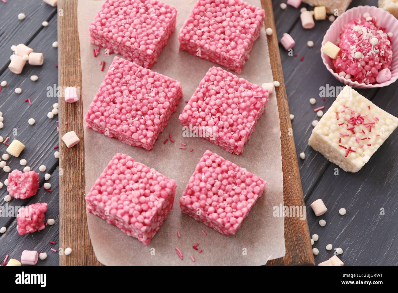 Pink crispy hi-res stock photography and images - Alamy