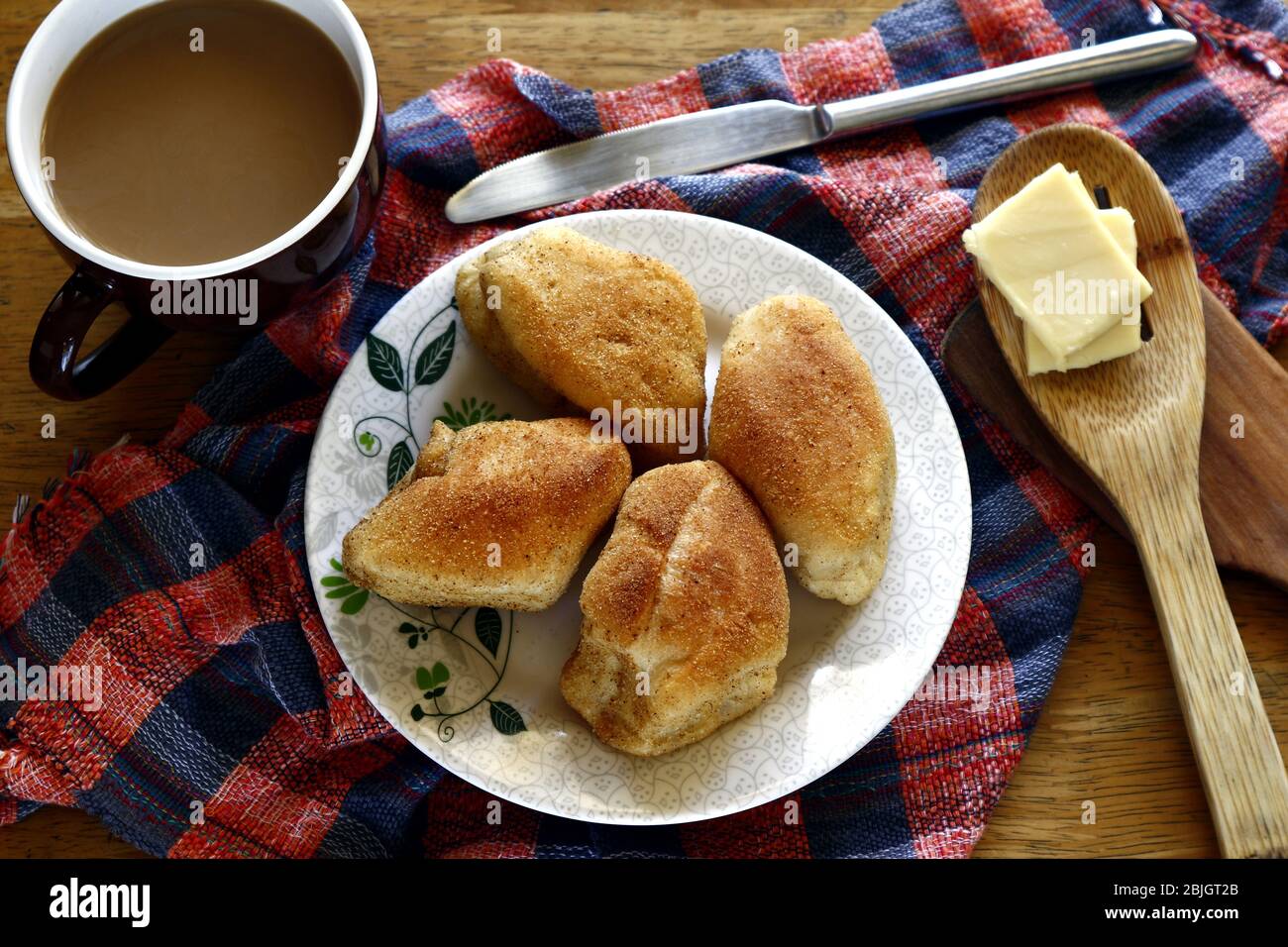 Photo of freshly baked Filipino bread called Pan de sal or Bread of ...