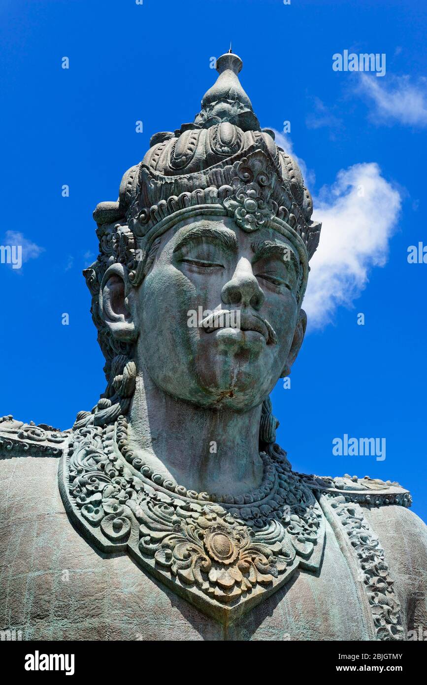 Vishnu statue on the Vishnu Plaza, Cultural Park, Nusa Dua, Bali ...