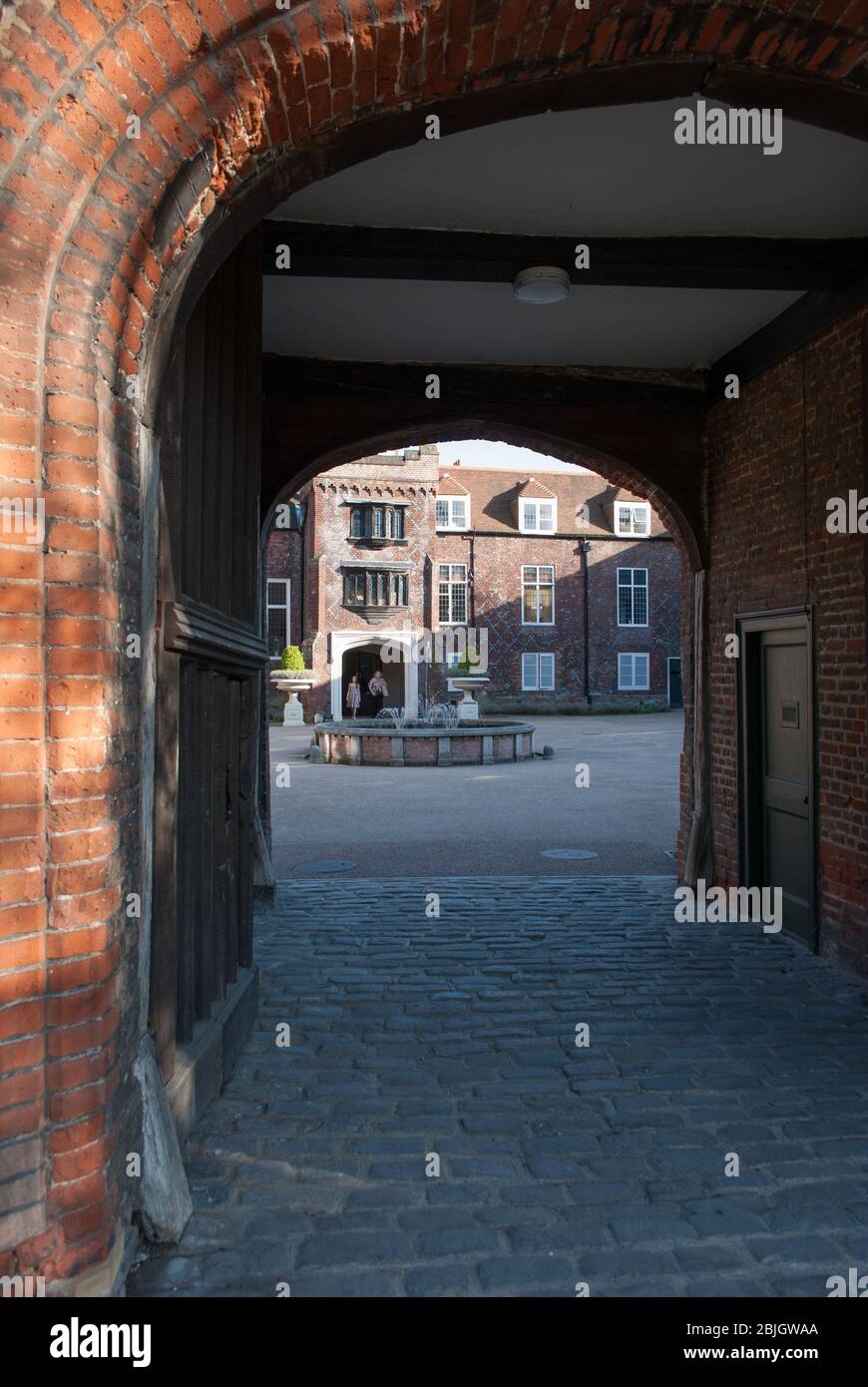 Red brick building bishops palace hi-res stock photography and images ...