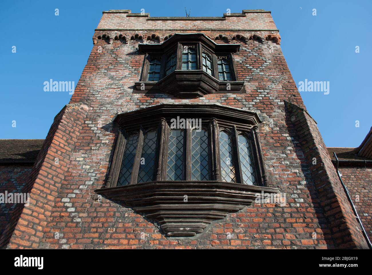 Red brick building bishops palace hi-res stock photography and images ...