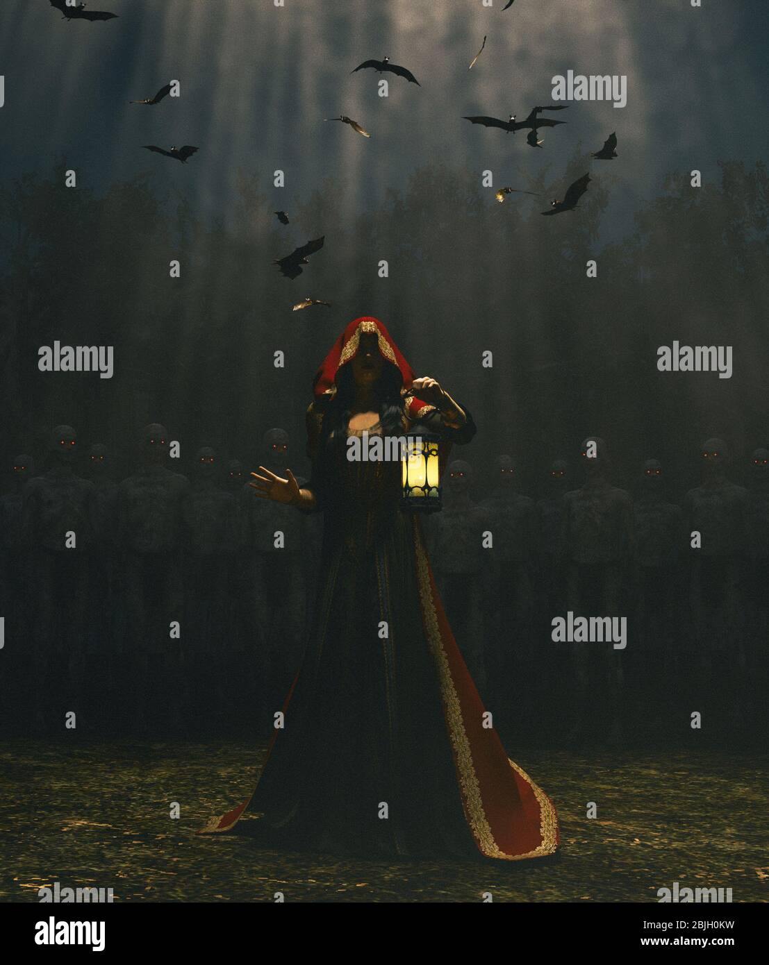 Princess forest medieval hi-res stock photography and images - Alamy