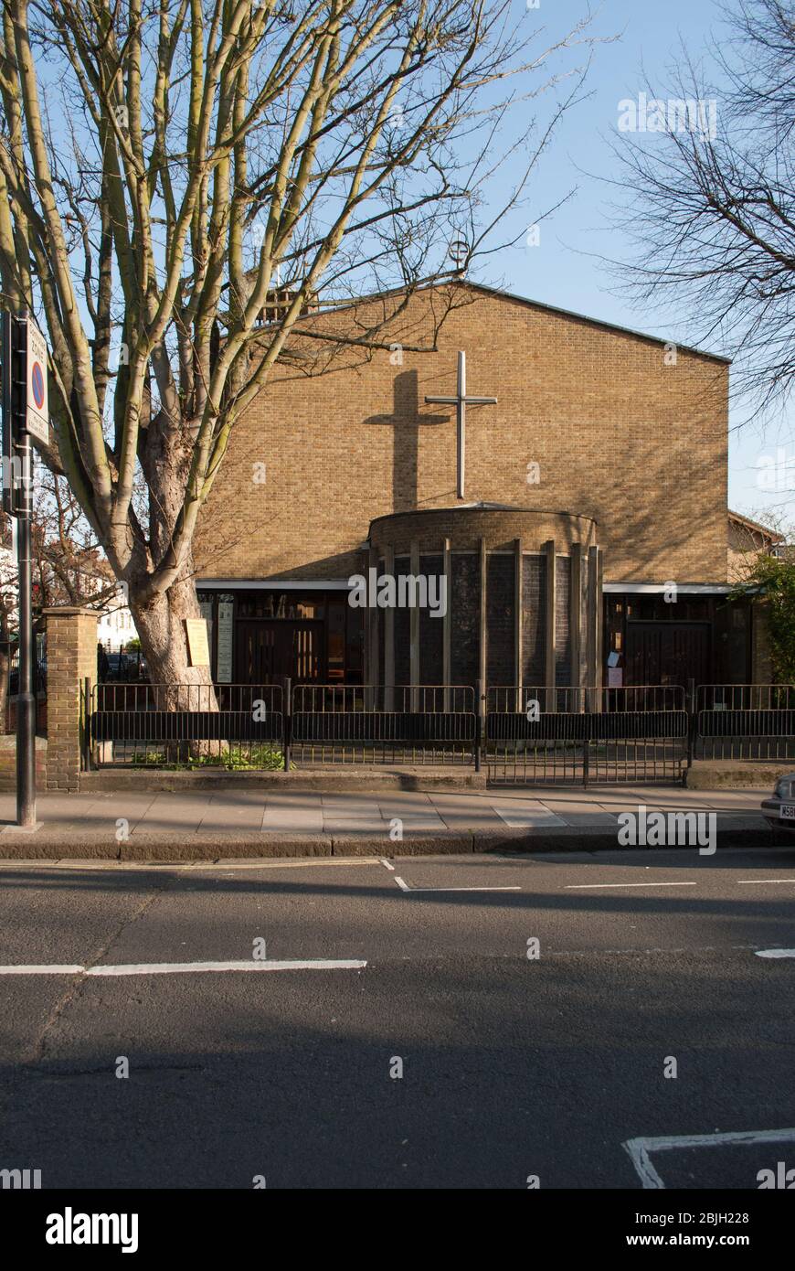 1950s Church Mid Century Architecture Brickwork Brick St Etheldreda's ...