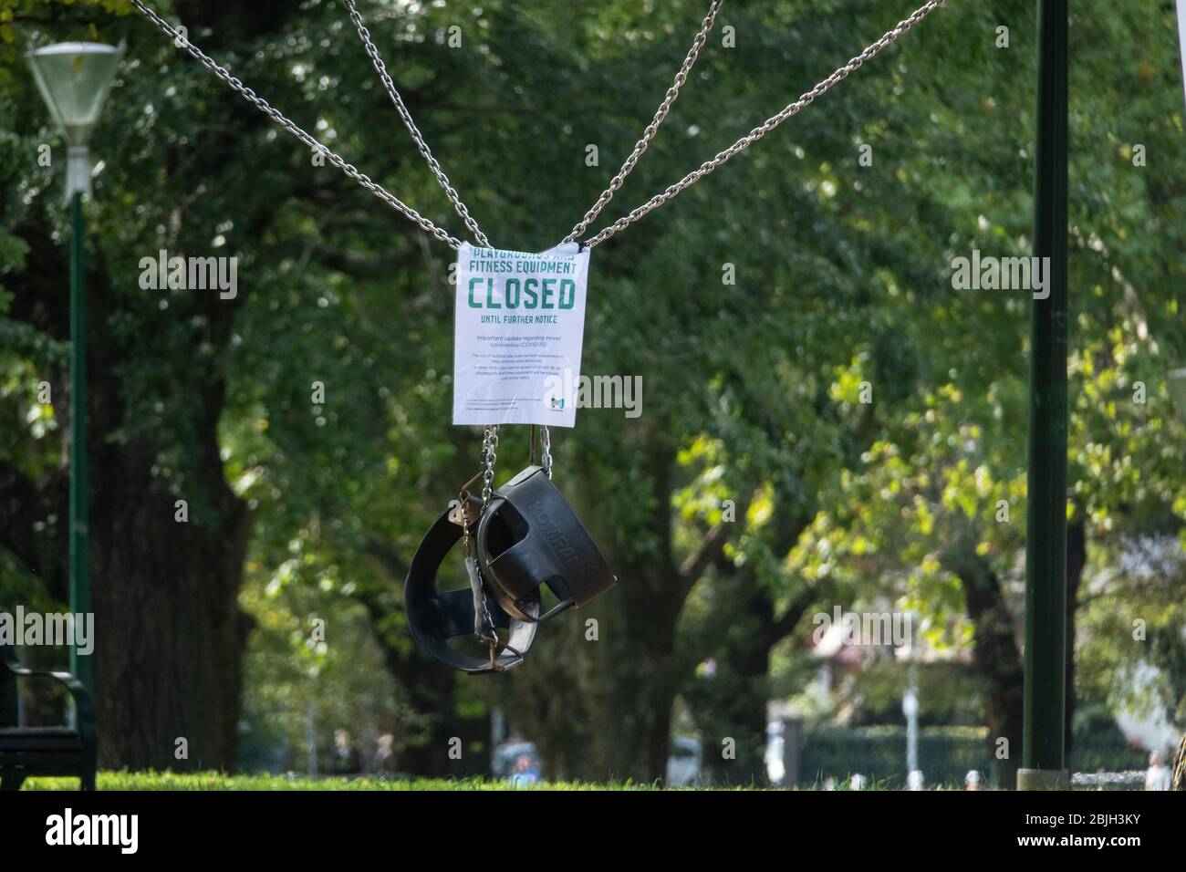 Covid-19 pandemic Melbourne Australia 2020. Scenes on the streets ...