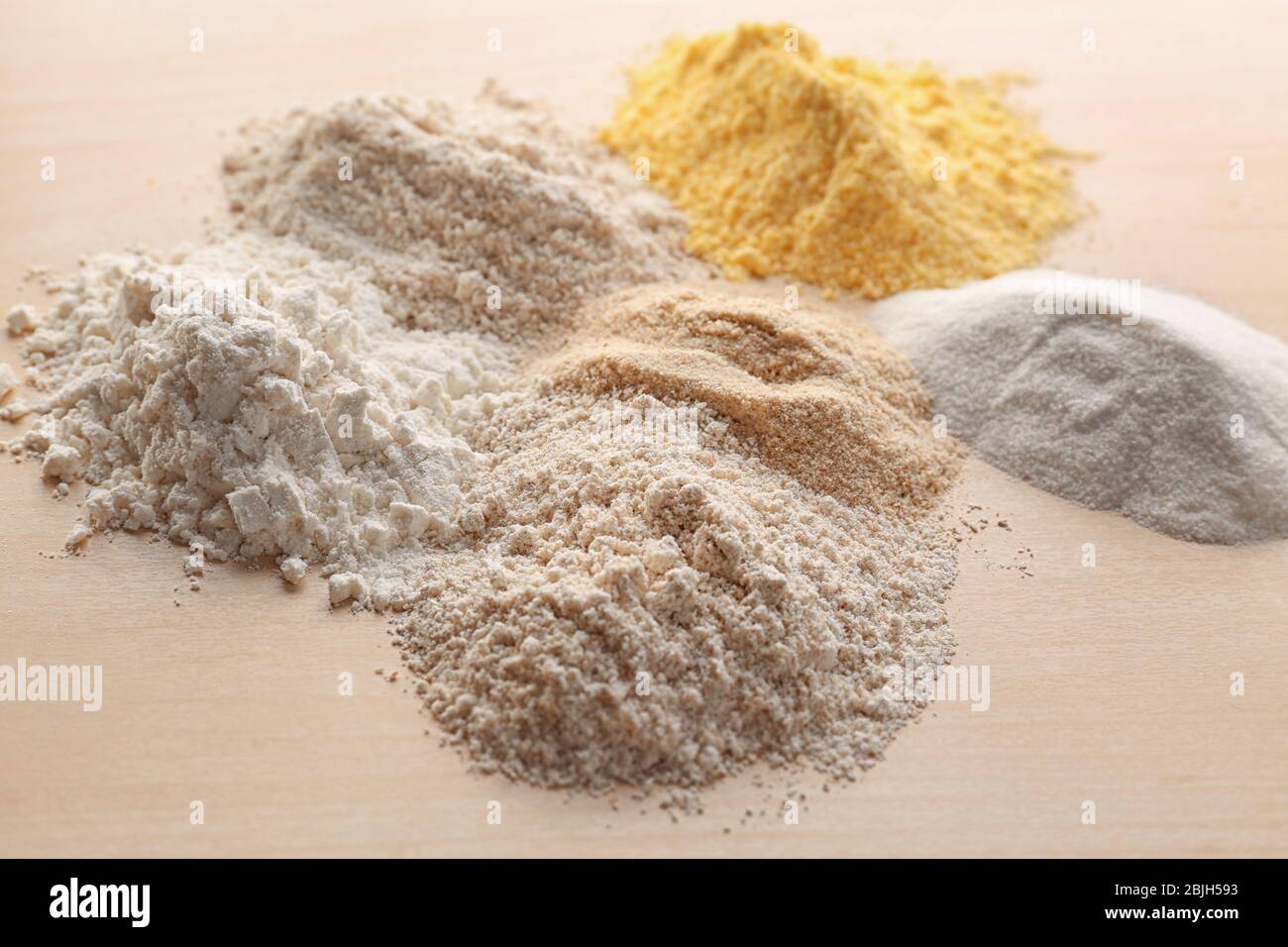Flour samples hi-res stock photography and images - Alamy
