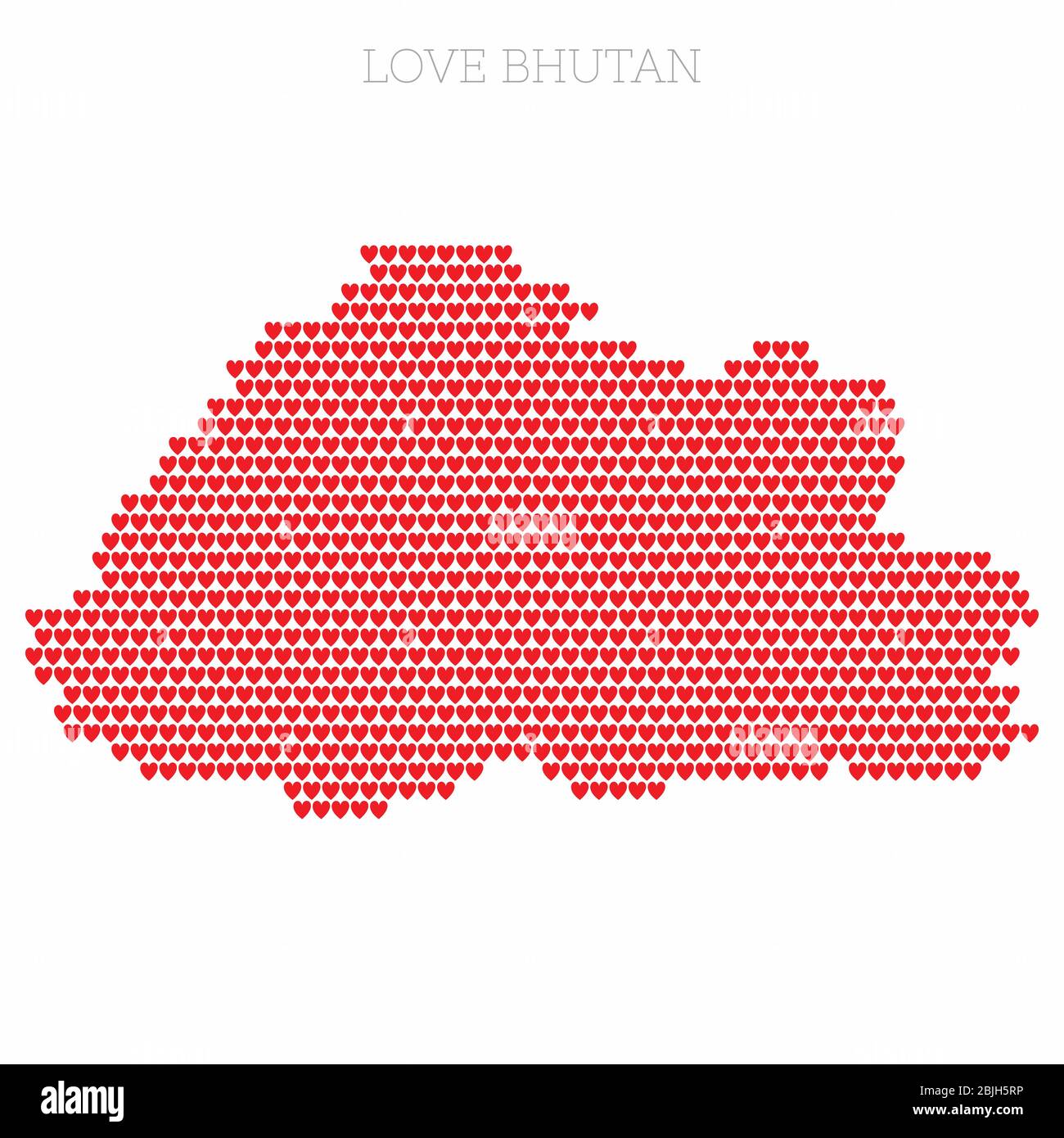 Map of bhutan Cut Out Stock Images & Pictures - Alamy