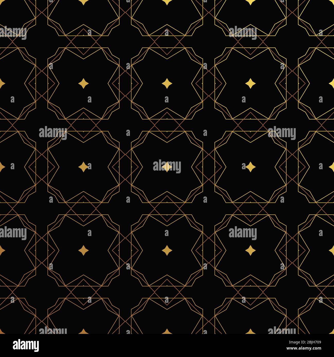 seamless golden pattern on a dark background. heraldic symbol. Vector ...