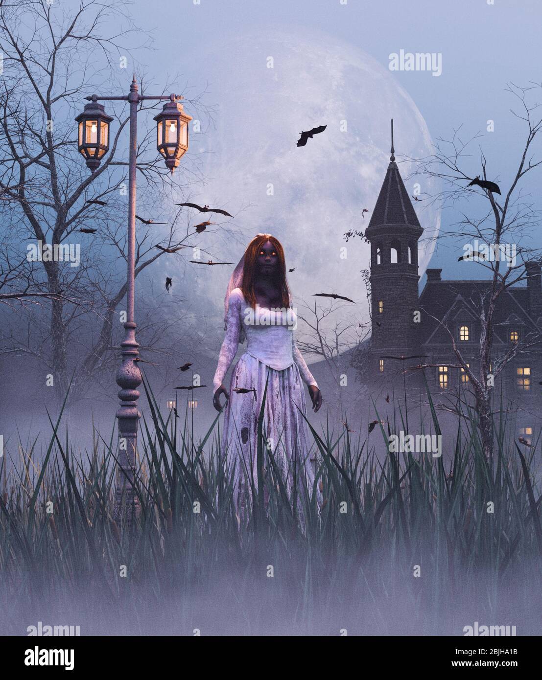 Ghost bride hi-res stock photography and images - Alamy