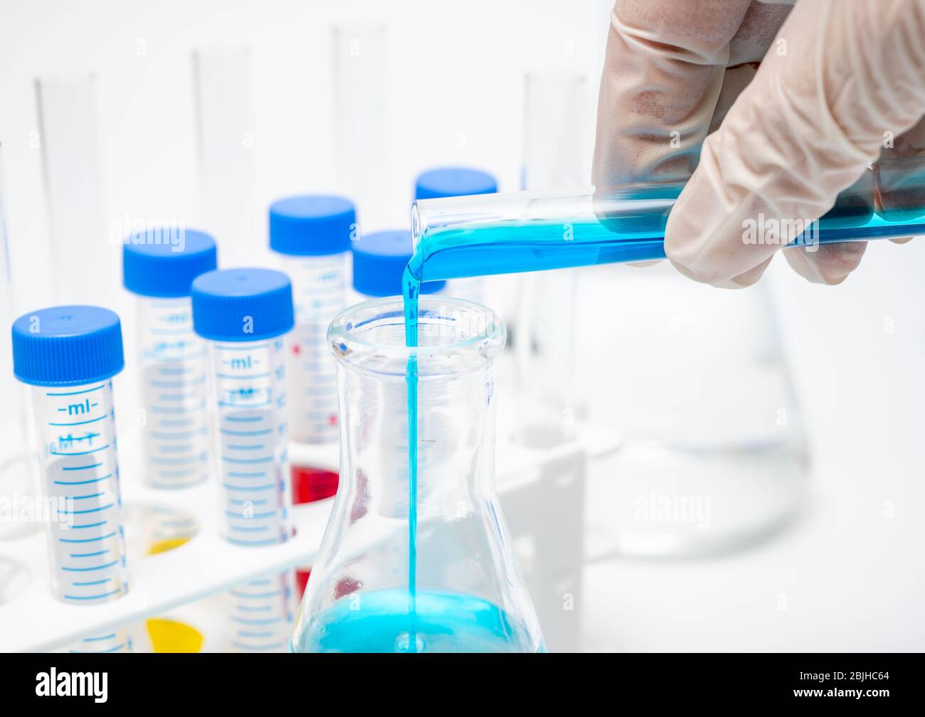 Centrifuge tube containing a sample hi-res stock photography and images ...