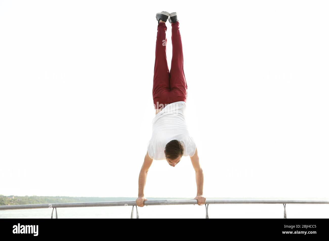 Acrobatic exercises hi-res stock photography and images - Alamy
