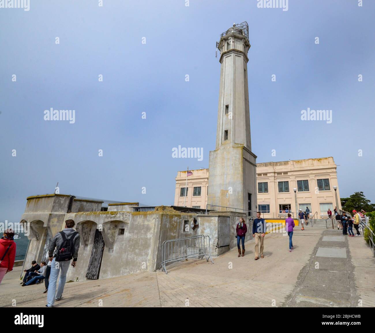 Alcatraz lighthouse hi-res stock photography and images - Alamy