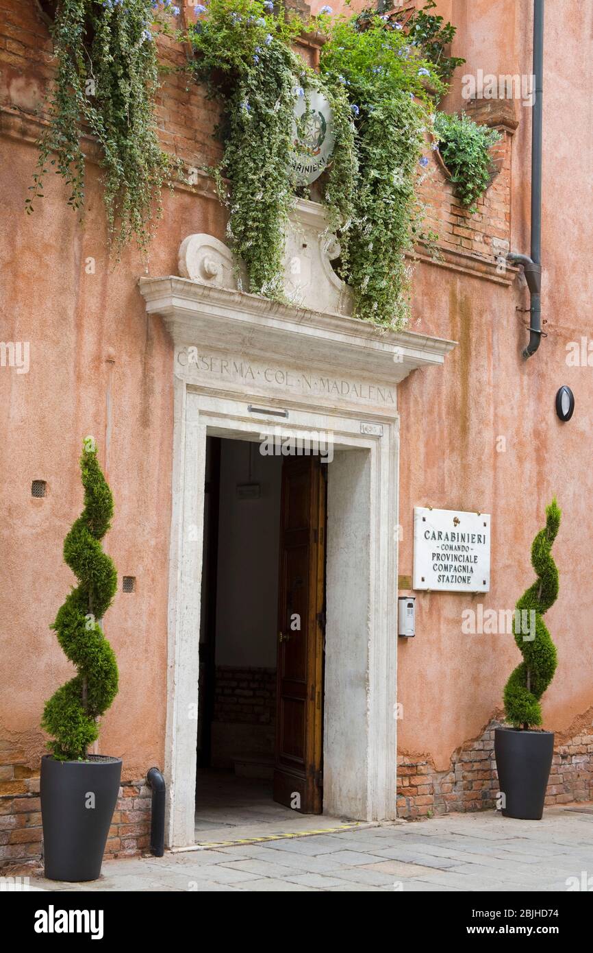 Police station in venice italy hi-res stock photography and images - Alamy