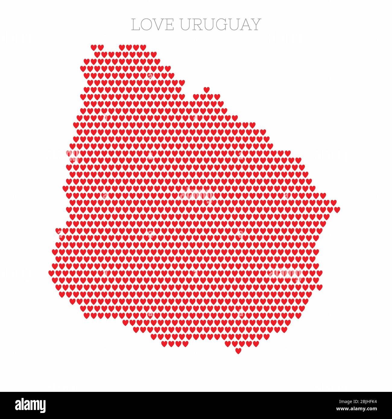 Country uruguay in red Stock Vector Images - Alamy