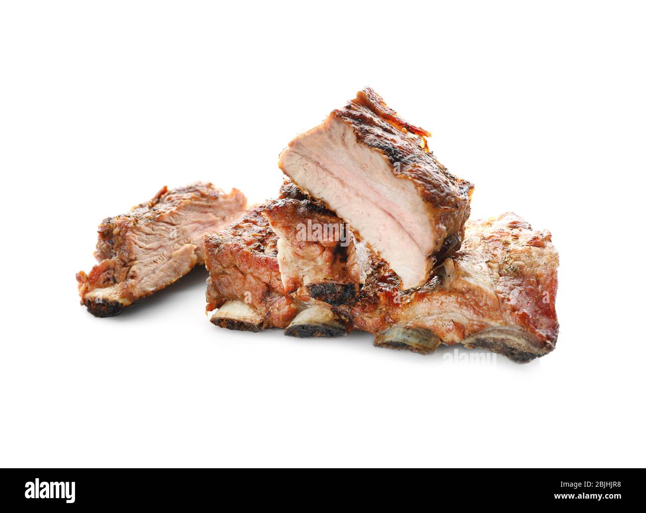 Bbq spare ribs Cut Out Stock Images & Pictures - Alamy