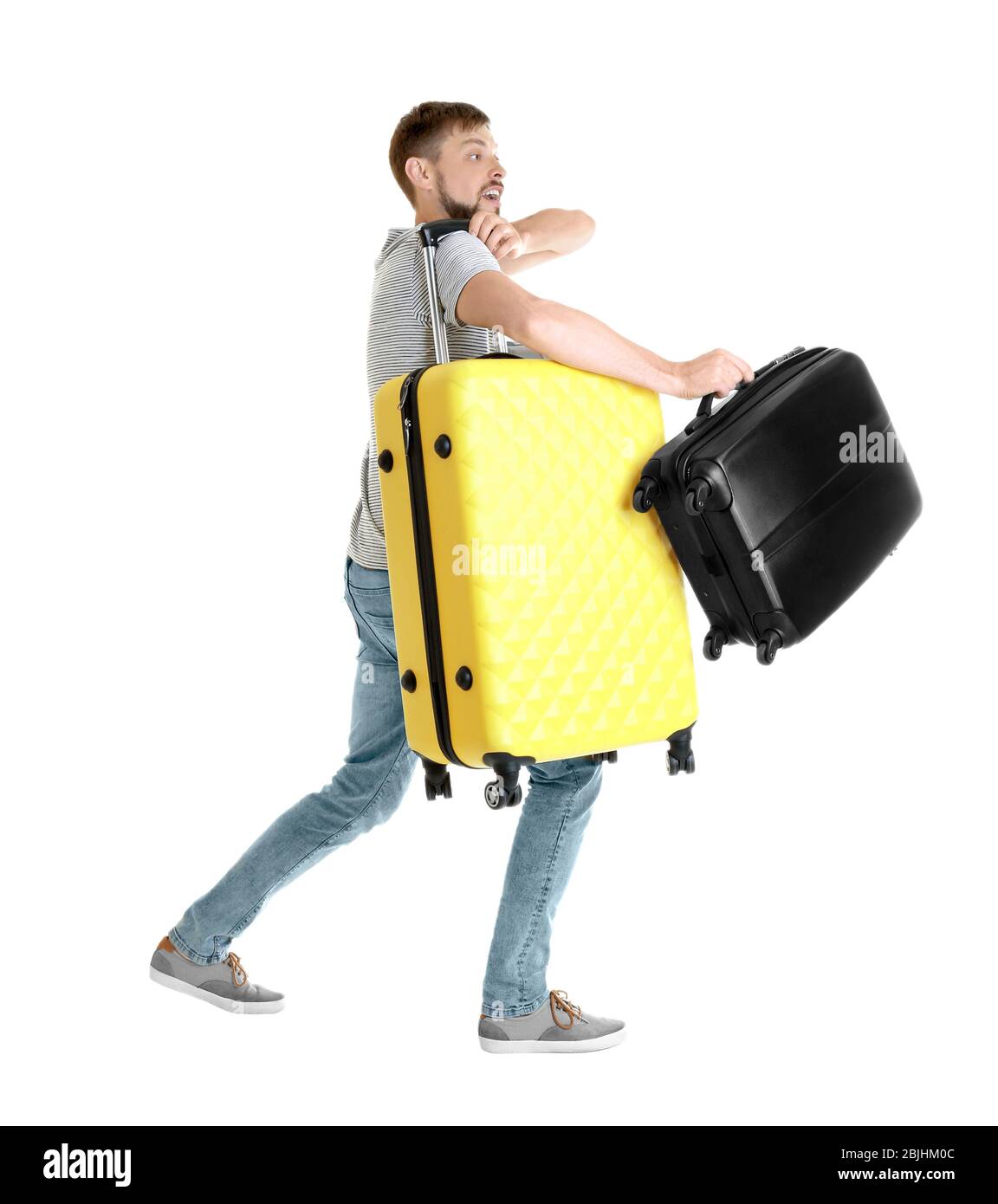 Overweight luggage Cut Out Stock Images & Pictures - Alamy