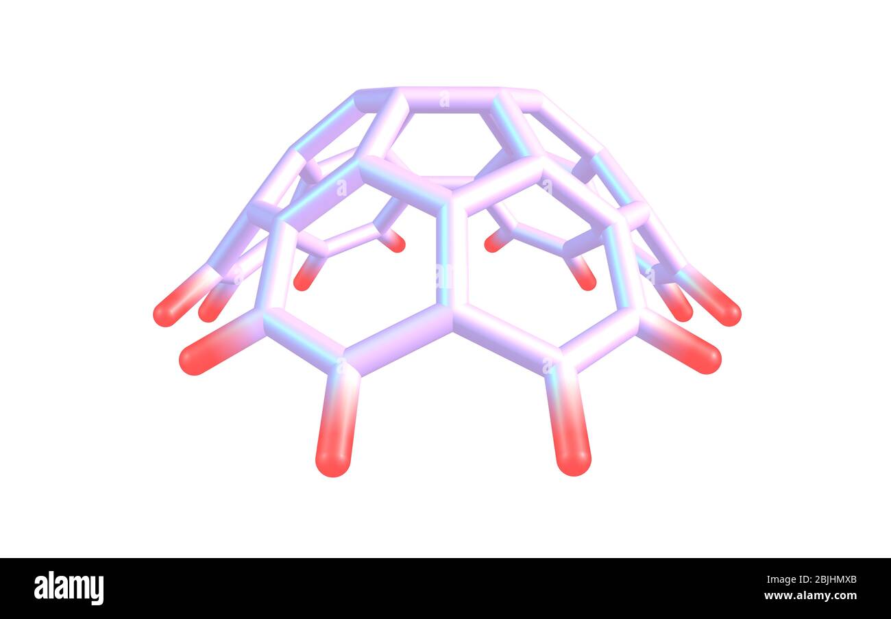 Circumtrindene is a polycyclic aromatic hydrocarbon Stock Photo - Alamy