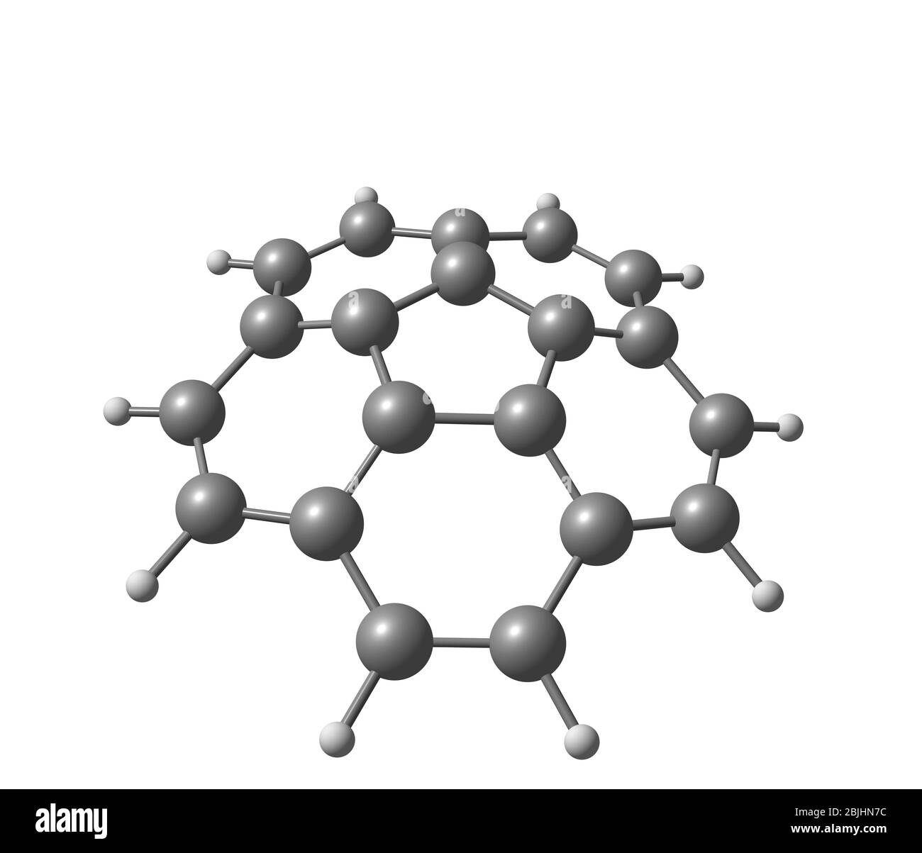 Corannulene is a polycyclic aromatic hydrocarbon with chemical formula ...