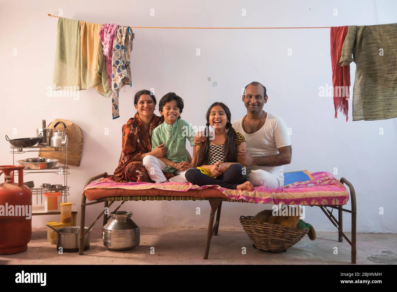 Indian middle class home hi-res stock photography and images - Alamy