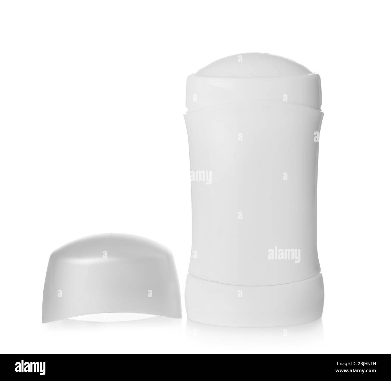 Female deodorant on white background Stock Photo - Alamy