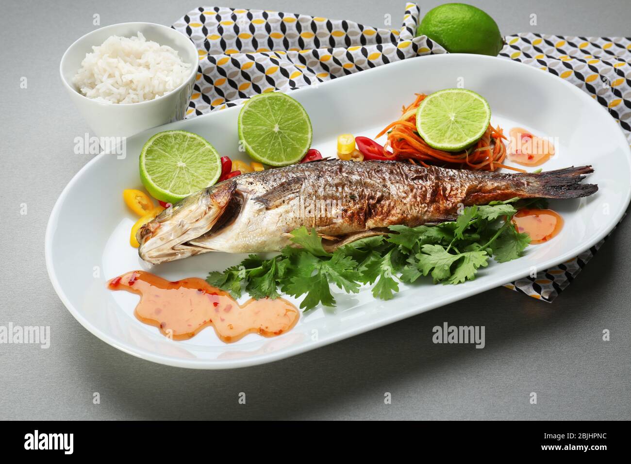 How To Garnish Fish