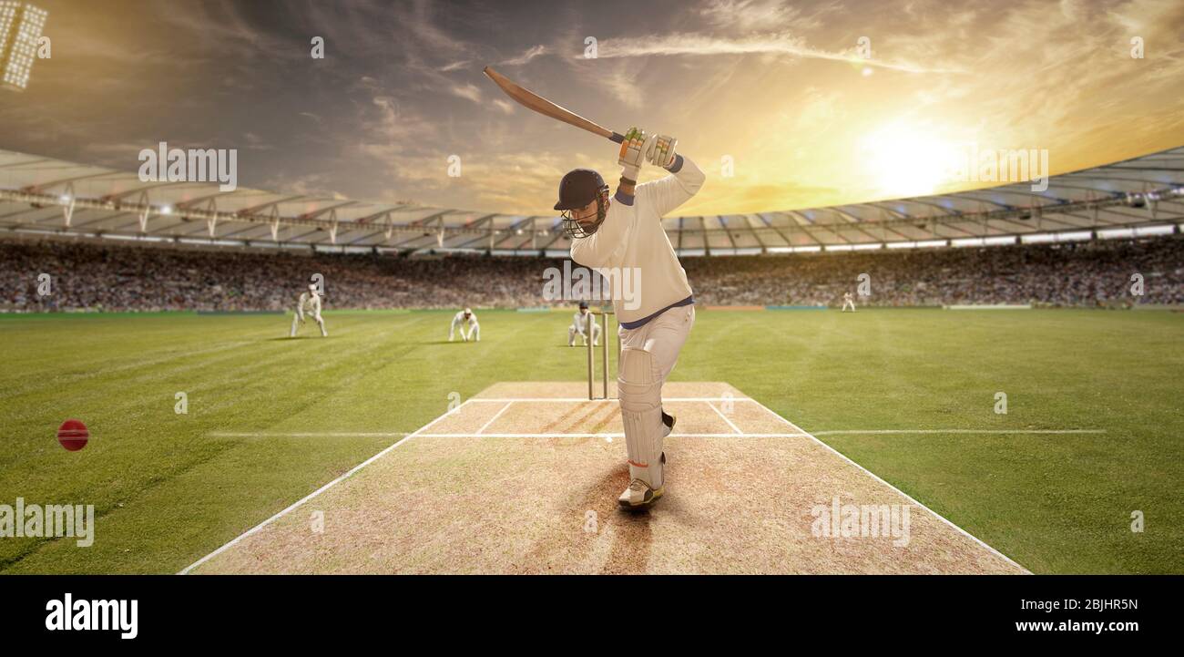 Strikes the ball hi-res stock photography and images - Alamy