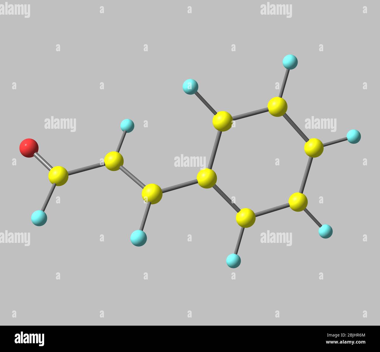 Cinnamaldehyde molecule hi-res stock photography and images - Alamy